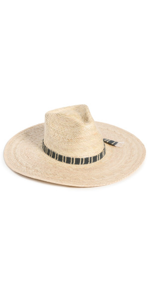 Brixton - Leigh Straw Fedora Natural L