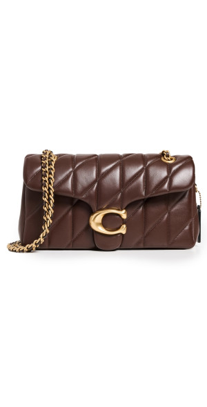Coach - Quilted Tabby Shoulder Bag 26 with Chain B4/Maple One Size
