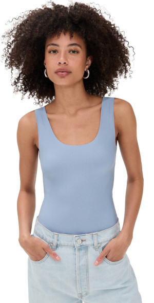 Commando - Butter Tank Thong Bodysuit Pool L