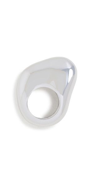 Cult Gaia - Petra Ring Shiny Silver S