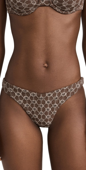 Devon Windsor - Larissa Low Rise Bikini Bottoms Coco M