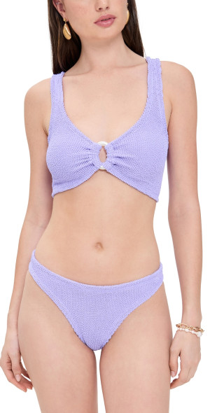 Hunza G - Julia Bikini Set Lilac One Size