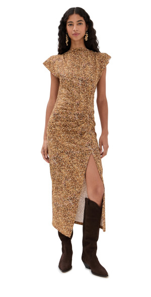 Isabel Marant - Nadela Maxi Dress Ochre 42
