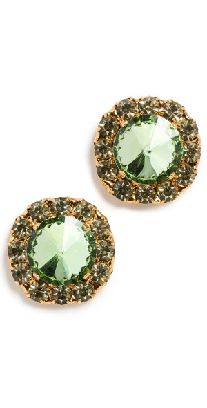 Jennifer Behr - Dominique Studs Fern One Size