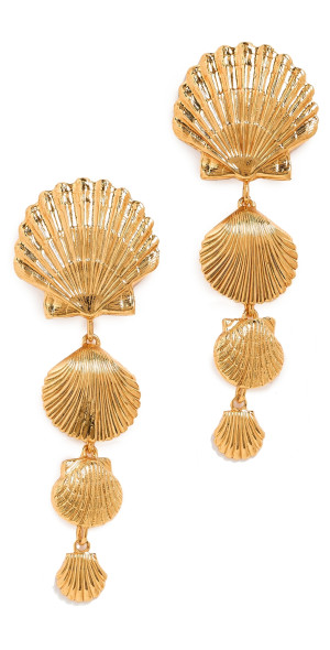 Jennifer Behr - Talay Earrings Gold One Size