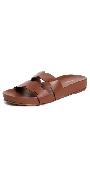 KAANAS - Alexandria Geo Ladder Pool Slides Brandy 10