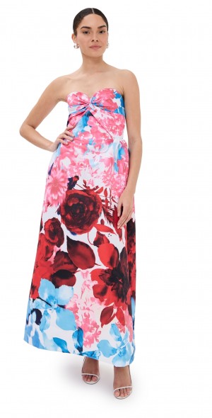 Kika Vargas - Rose Dress Red Garden Red 4