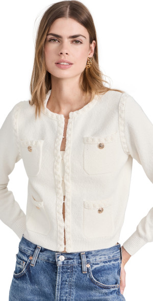 Line & Dot - Corey Sweater Ivory L