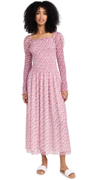 LoveShackFancy - Roman Dress Fancy Pink M