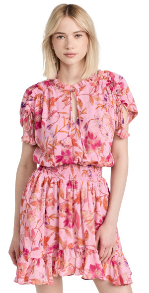 MISA - Dominique Dress Flora L