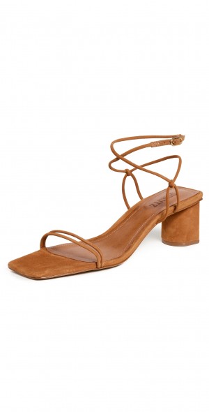Schutz - Pompeii Mid Heels Cuoio Brown 11