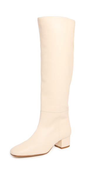 STAUD - Nancy Boots Cream 39