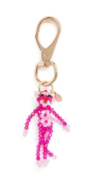 Susan Alexandra - Pink Panther Bag Charm Keychain Pink One Size