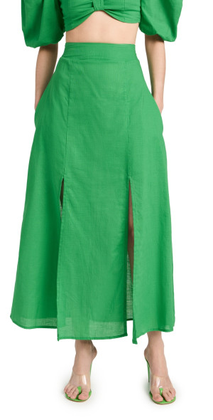 The Lulo Project - Marti Skirt Green XL