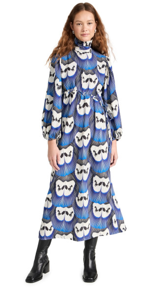 The Lulo Project - Nzinga Dress Lux Feather L