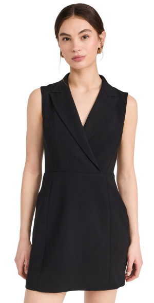 Theory - Blazer Teacup Mini Dress Black 0
