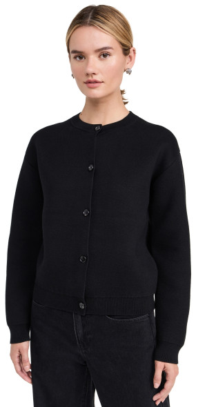 Theory - Structured Cardigan Black P