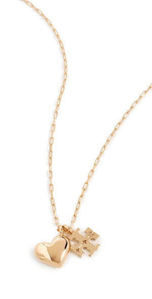 Tory Burch - Good Luck Chain Pendant Tory Gold One Size