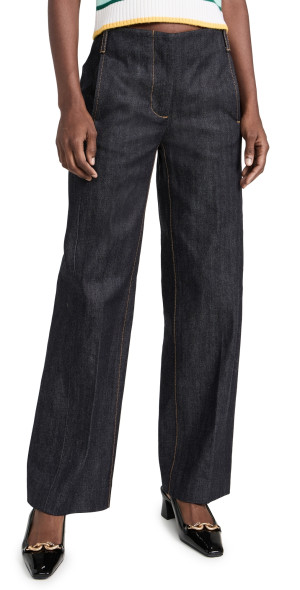 Tory Burch - Princess Seam Denim Dark Indigo 0