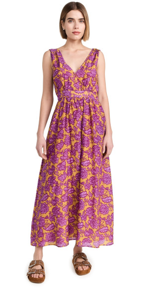 XIRENA - Rayven Dress Golden Plum M