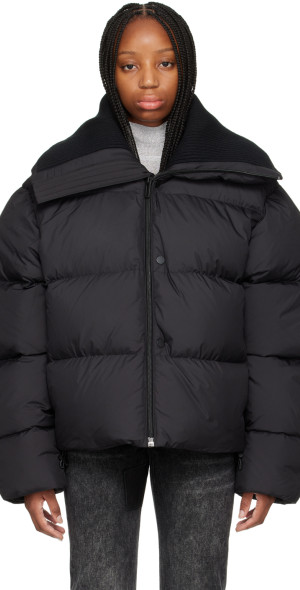 032c - Black 'The Ultimate Puffer' Down Jacket