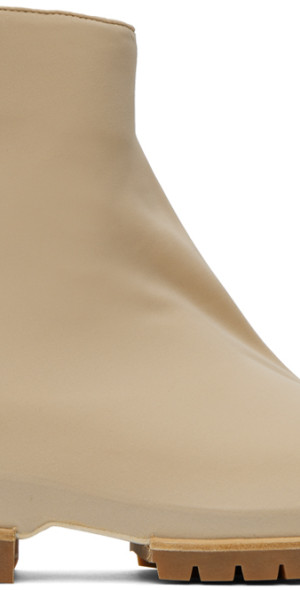 424 - Beige Marathon Boots