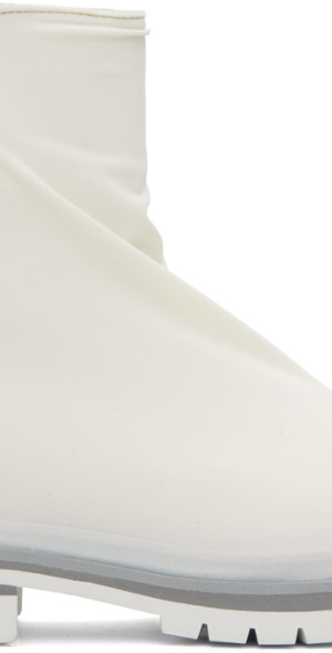 424 - White Marathon Boots