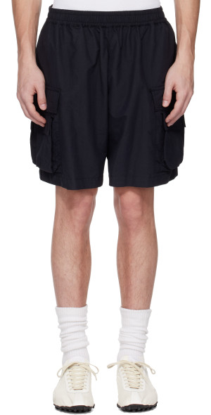 ABRA - Black Mini Cargo Shorts