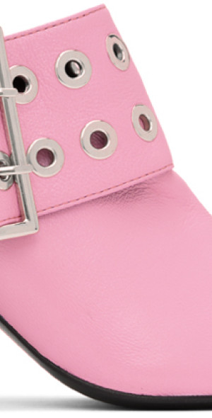 ABRA - Pink Big Belt Heels