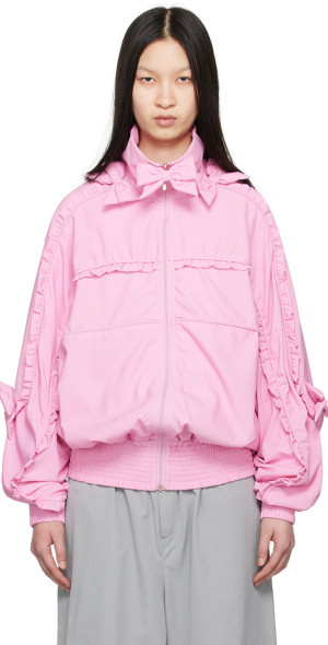 ABRA - Pink Doll Bomber Jacket