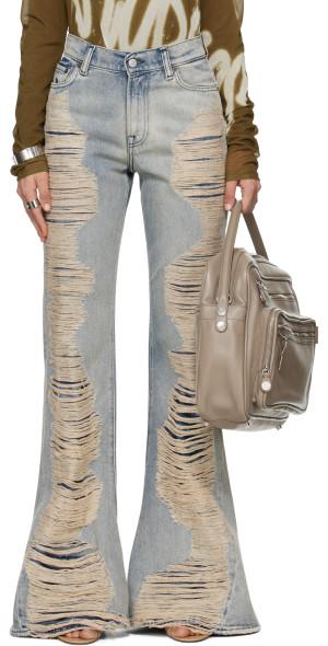 Acne Studios - Blue Regular Bootcut Fit Jeans