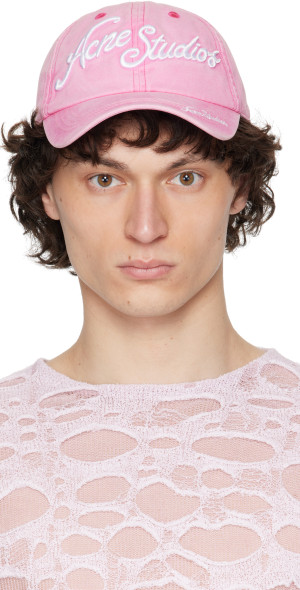 Acne Studios - Pink Logo Cap