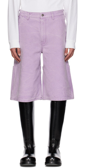 Acne Studios - Purple Pigment-Dyed Shorts