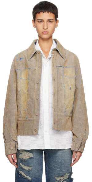 ADER error - Beige Carid Denim Jacket