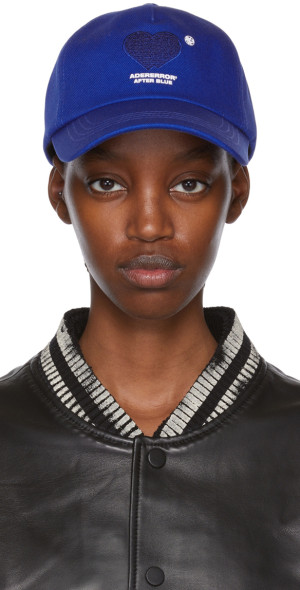 ADER error - Blue Embroidered Heart Cap