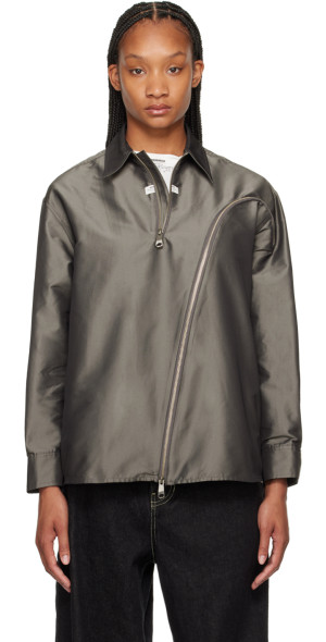 ADER error - Gray Zip Vent Polo