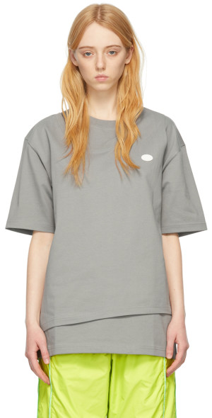 ADER error - Grey Mble T-Shirt