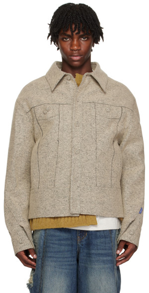 ADER error - Grey Paneled Jacket