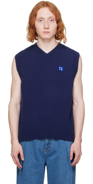 ADER error - Navy Significant Tag Vest