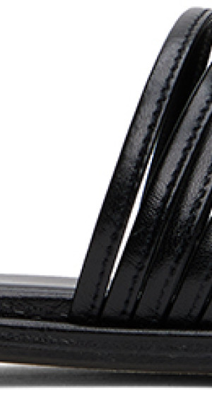 Aeyde - Black Noa Sandals