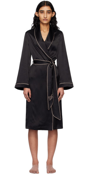 Agent Provocateur - Black Classic PJ Robe