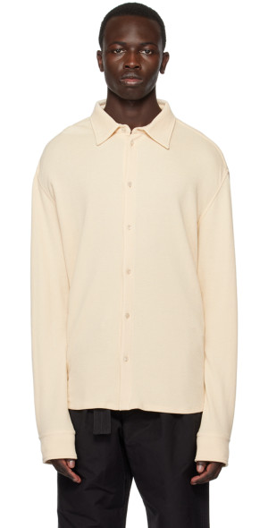 Agnona - Off-White Button-Up Shirt