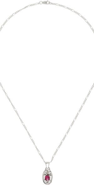 Alec Doherty - Silver Oval One Necklace