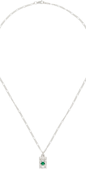 Alec Doherty - Silver Shout One Pendant Necklace