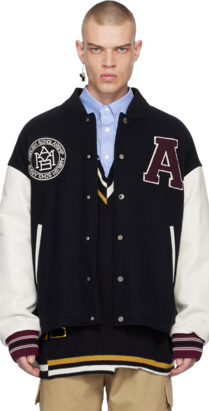 AMBUSH - Navy Stadium Bomber Jacket