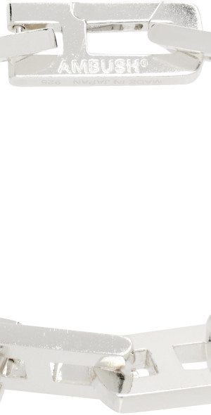 AMBUSH - Silver 'A' Chain Bracelet