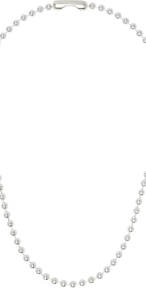 AMBUSH - Silver Ball Chain Necklace