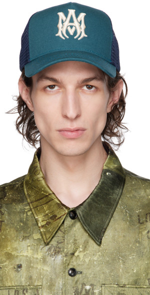 AMIRI - Blue 'MA' Cap