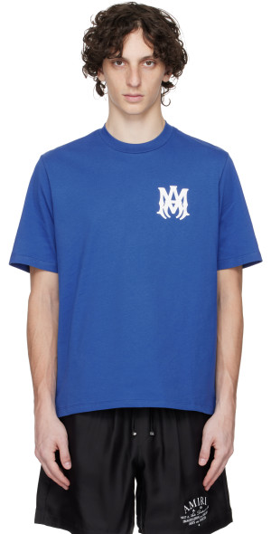 AMIRI - Blue MA Core Logo T-Shirt
