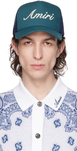 AMIRI - Blue Script Cap